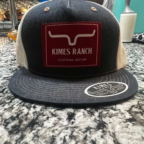 Kimes Ranch | Accessories | Kimes Trucker Hat New With Tags Denim Blue ...